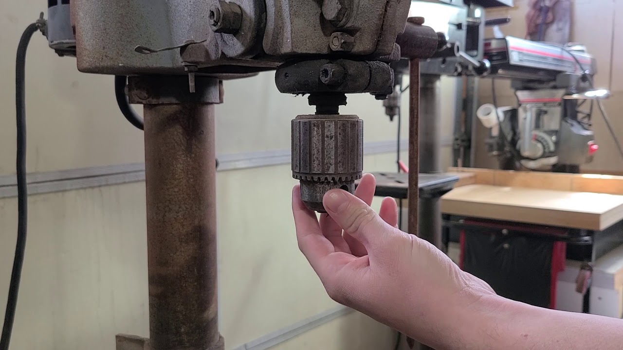 Rockwell spindle pulley slop? - YouTube