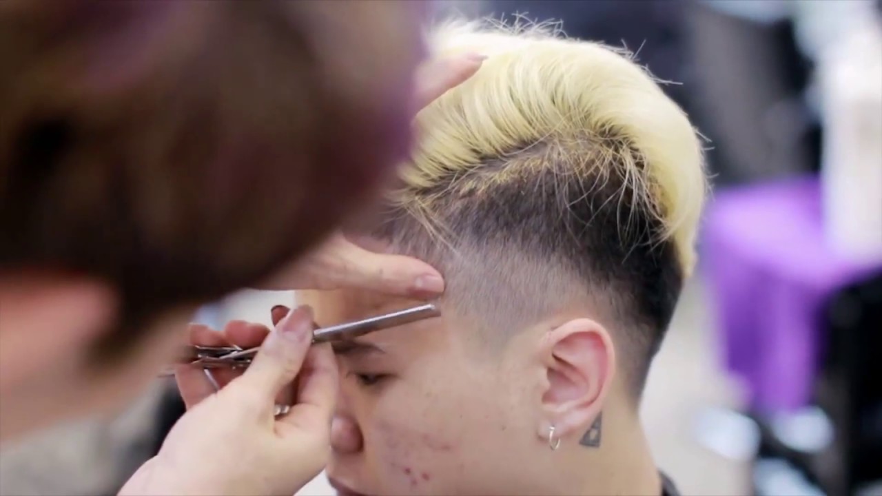 Undercut Quiff Hairstyle | undercut hair - YouTube