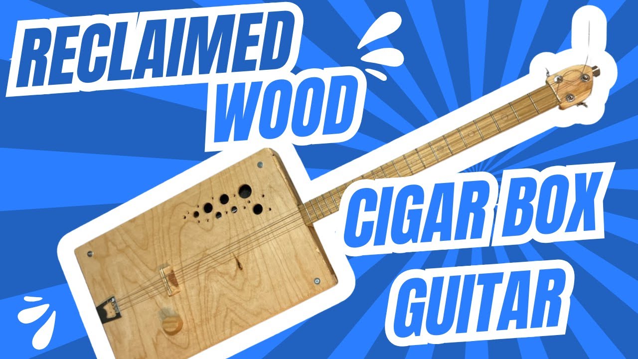 Cigar Box Guitar Build - YouTube