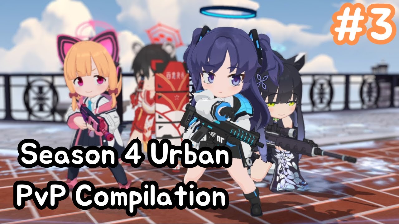 [Blue Archive] Tactical Challenge (PvP) S4: Urban Compilation #3 - YouTube