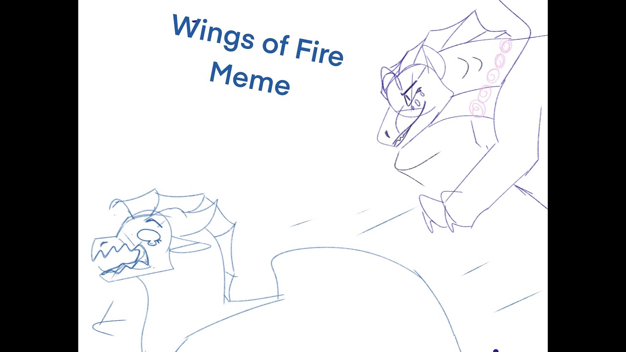 Tsunami Crossed a line// Wings of Fire meme - YouTube