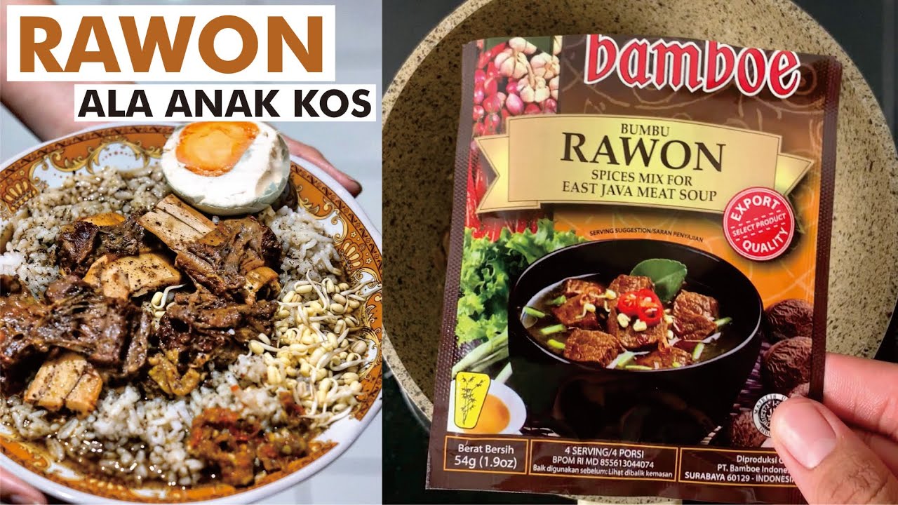 Cara Masak RAWON bumbu Instan ALA ANAK KOS!!! MUDAH untuk Pemula ...