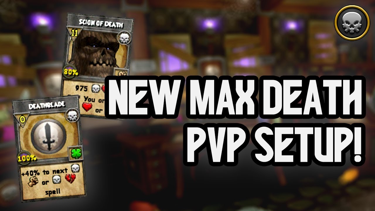 Wizard101: MAX LEVEL DEATH PvP: The DRAIN Strategy! - YouTube