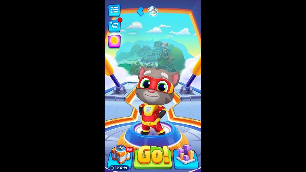 Tom Kucing Hero | Talking Tom Hero Dash | Run Game | Permainan Lari ...