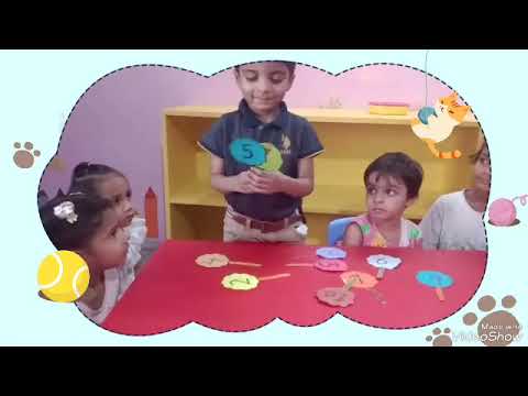 Activity of lkg class ( Counting 1 to 50) - YouTube
