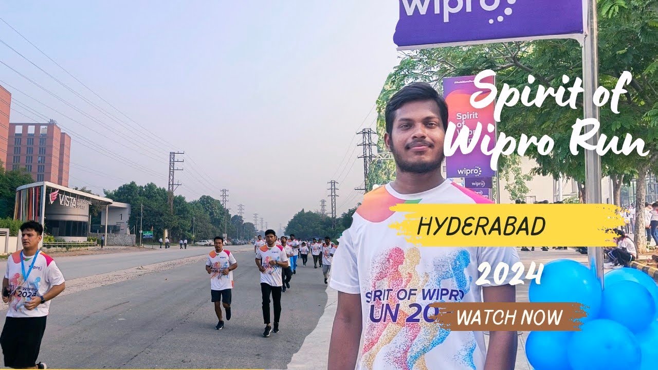 Spirit of Wipro Run 2024 | Hyderabad | Ambition realized | Wipro ...