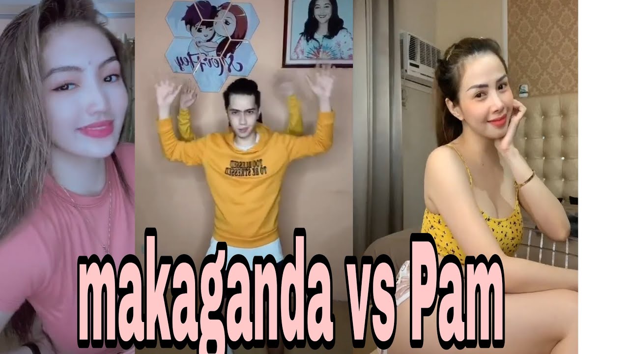 CAFFEY aka MAKAGANDA VS. PAM aka PAMBIHIRA |Tiktok Compilation | Dimple ...