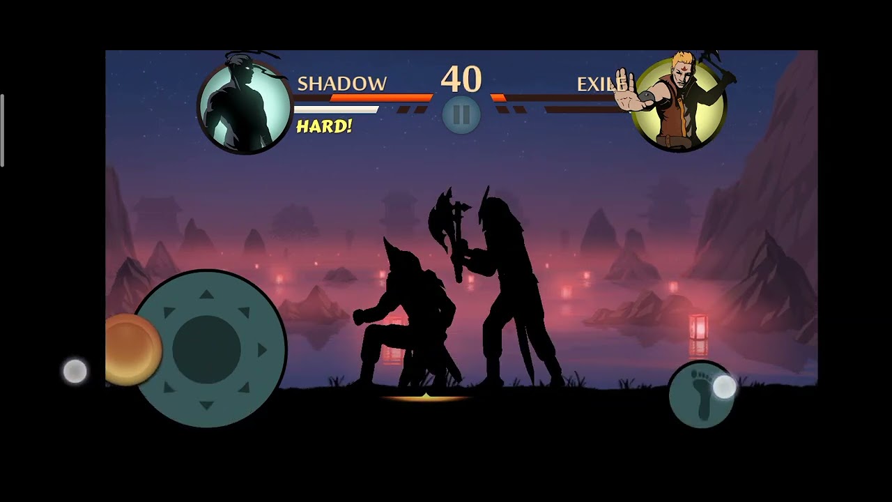 fighting without weapon IMPOSSIBLE FIGHT SHADOW VS EXILE shadow fight 2 ...