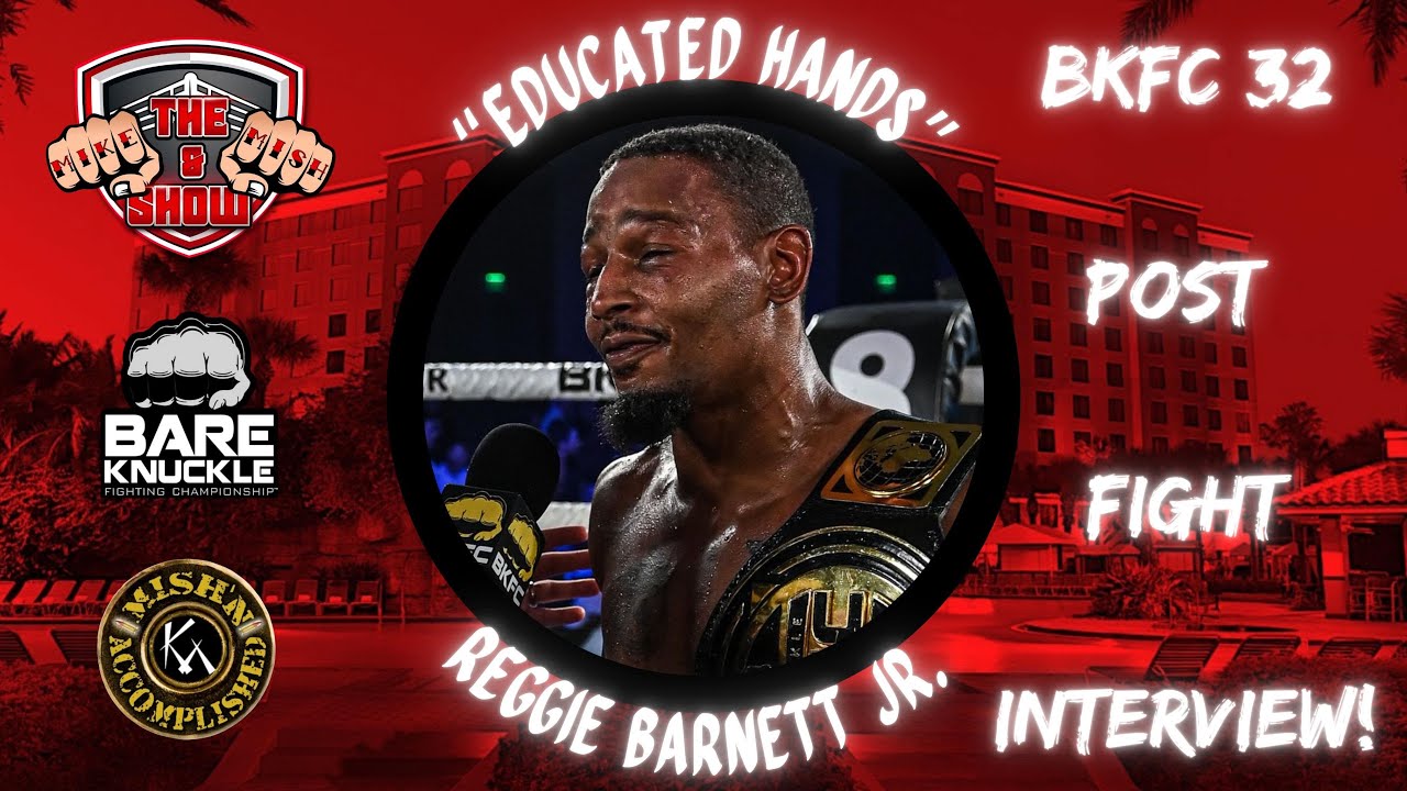 Reggie Barnett Jr. gets win in BKFC 32 main event; wants Dat Ngyun next ...