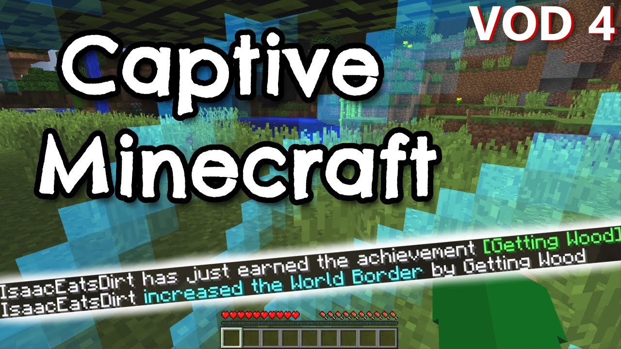 Captive Minecraft VOD 4 - YouTube