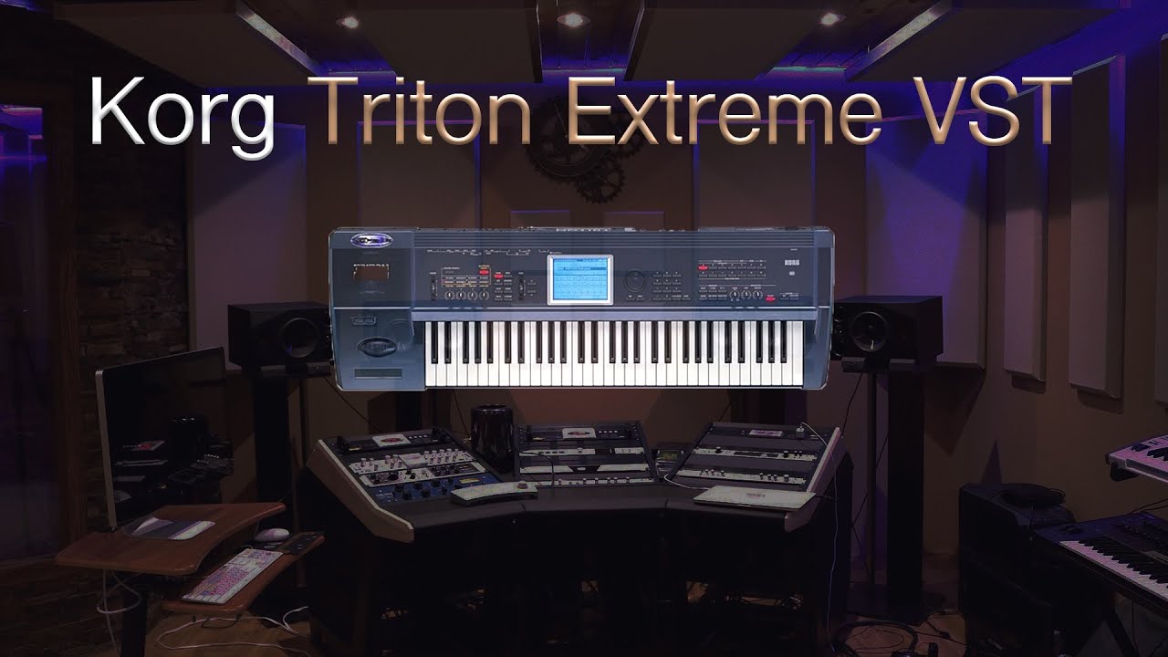 Korg Triton Extreme VST Demo, Sound Design, Review and Simple Beat On ...