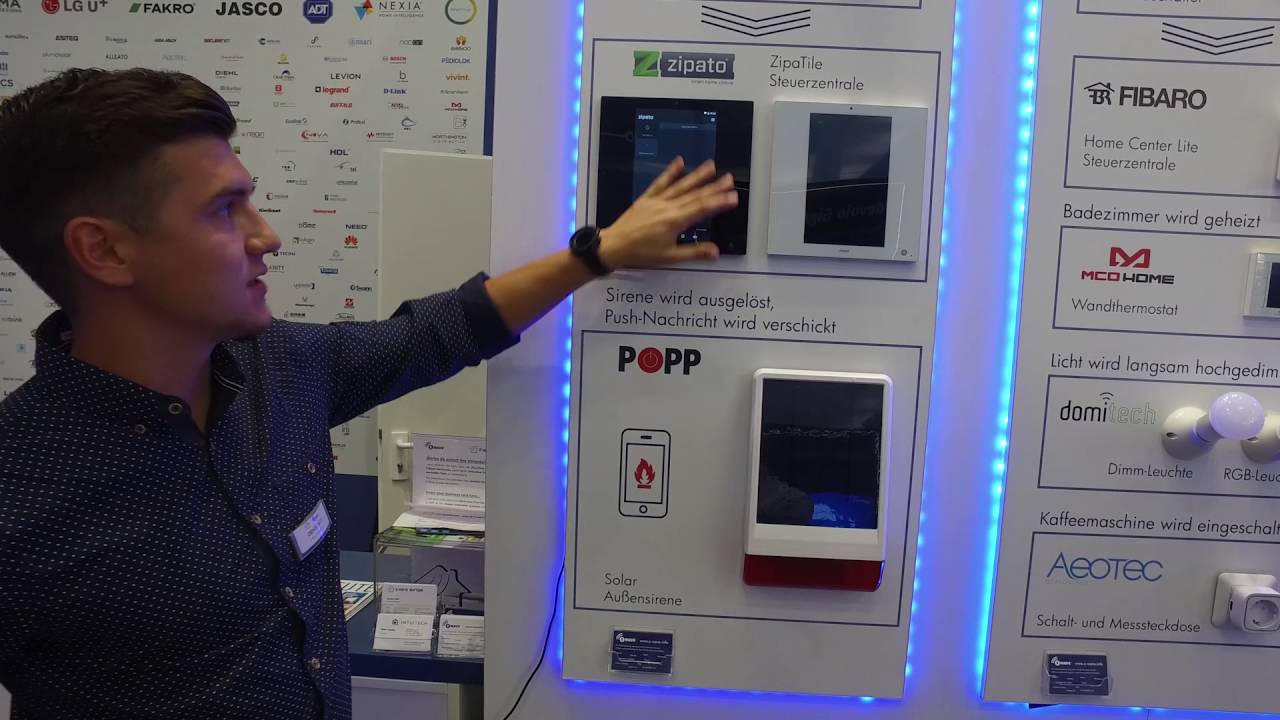 IFA 2016 INTUITECH meets Zipato - YouTube