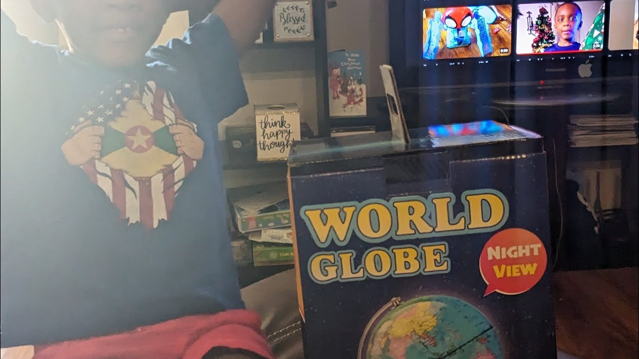 Unboxing Timothy's new World Globe - YouTube