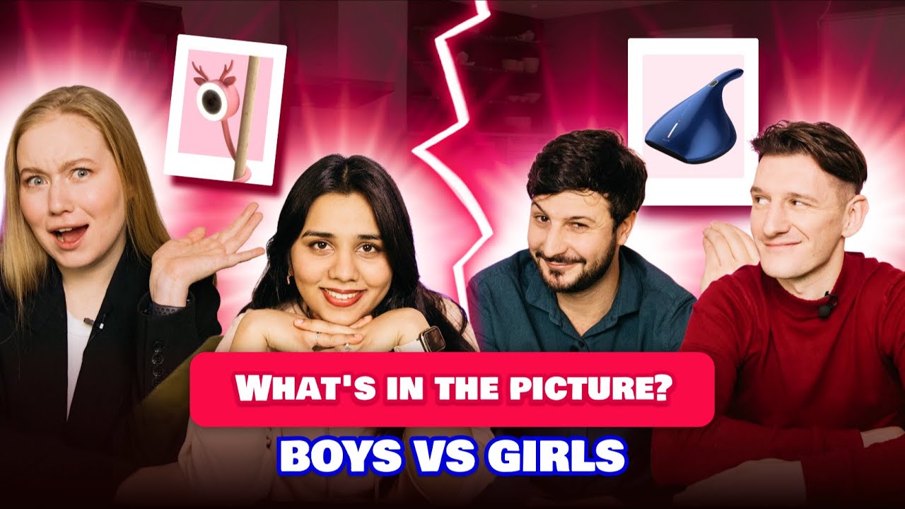 BOYS VS GIRLS: guess WEE items challenge - YouTube