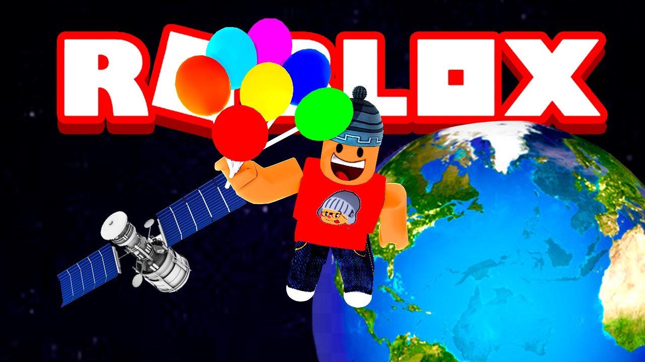 VOANDO MUITO ALTO DE BALÃO l Roblox Ballon Simulator - YouTube
