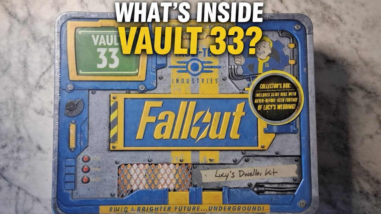 Vault 33 Unboxing | Fallout TV Show Collector’s Tin - YouTube