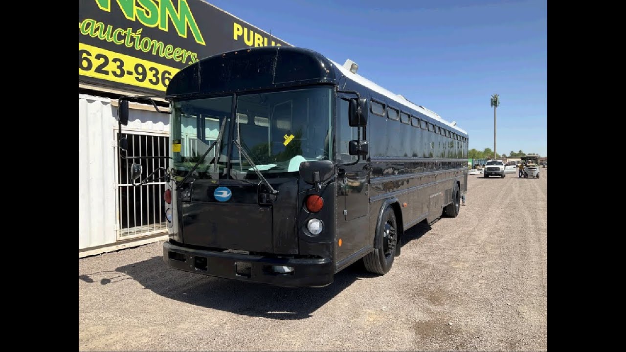 2015 Blue Bird F446449 Prisoner Transport Bus For Virtual Online ...