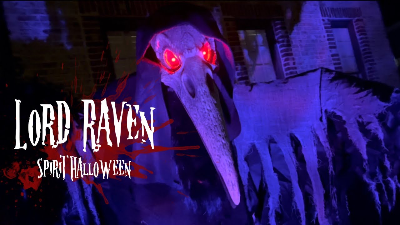 Spirit Halloween 2022 | Lord Raven | Demo - YouTube