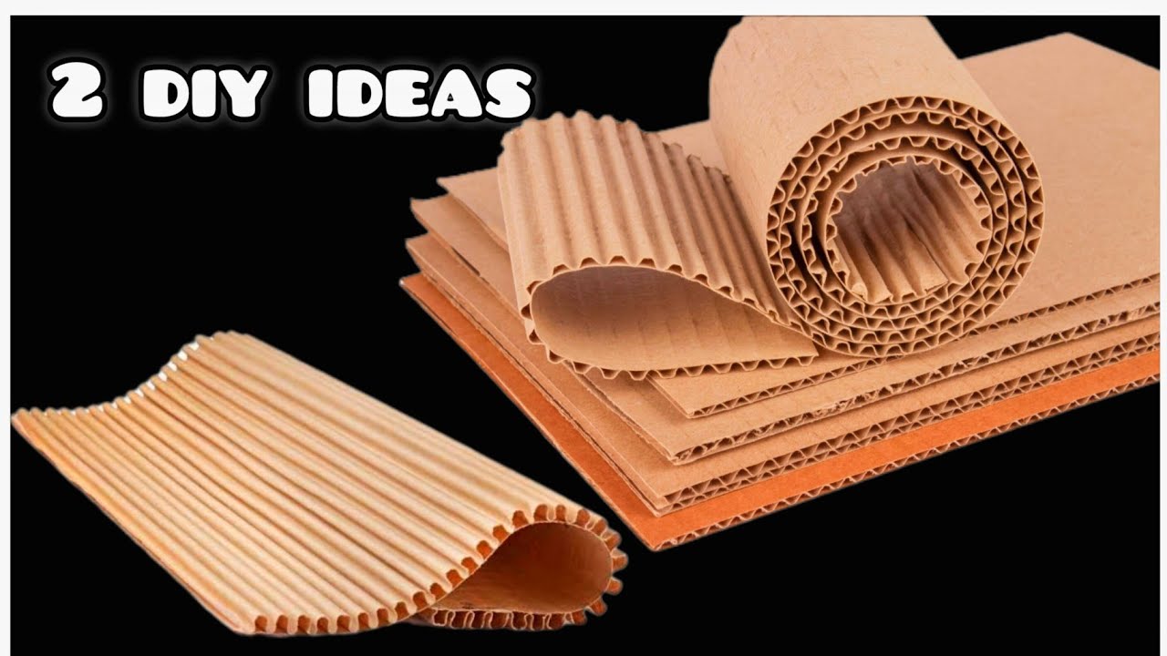 5 Minute DIYs From Waste Materials//Home Decor From Cardboard//Best Out ...