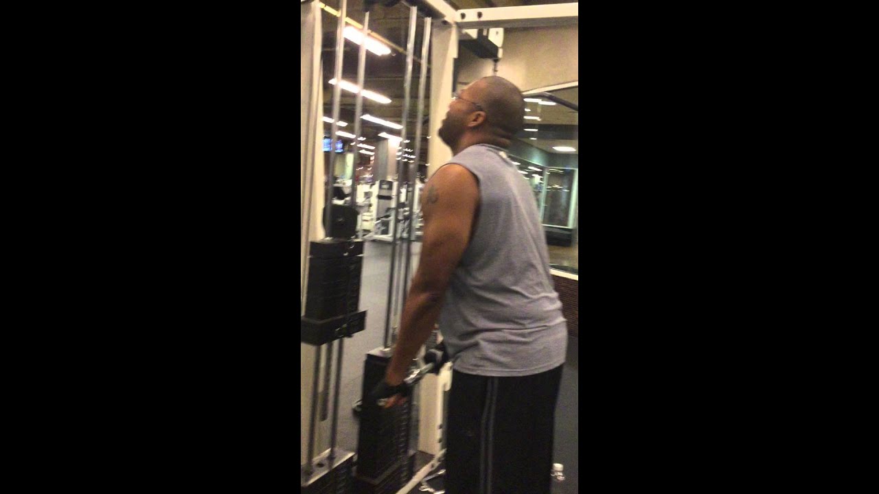 Quick tricep test vid - YouTube