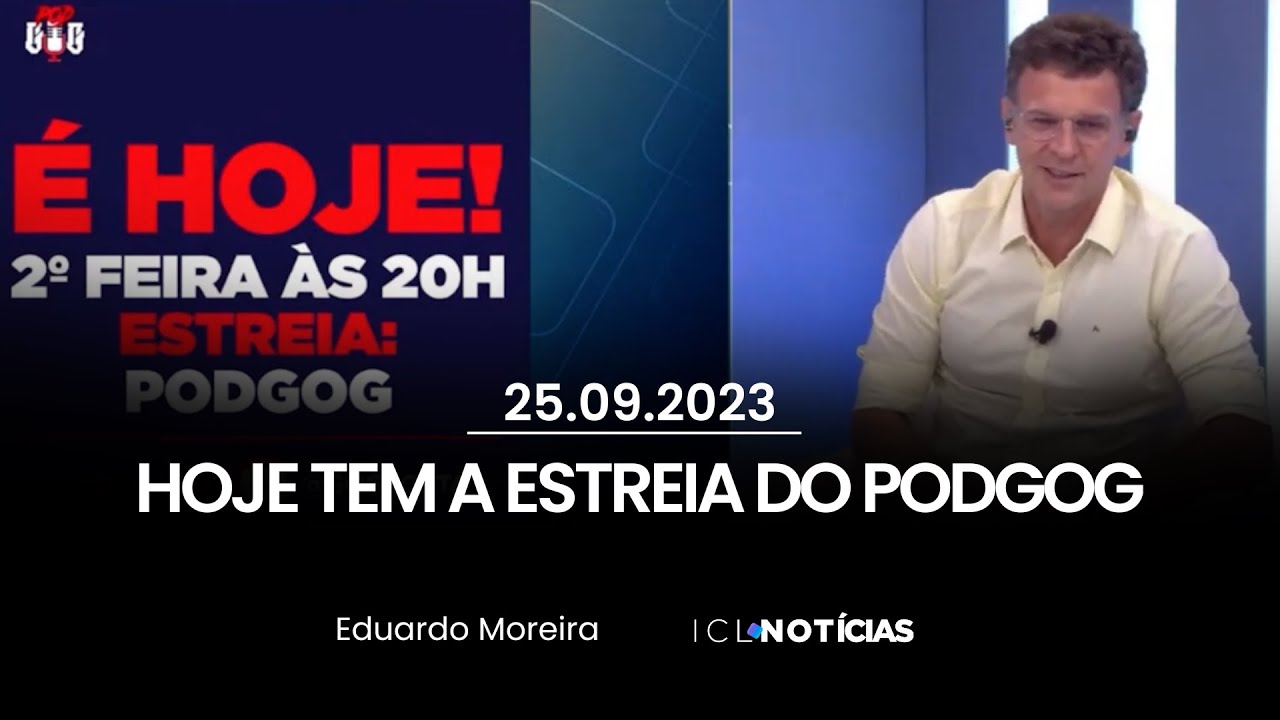 Dica pra galera! Hoje tem a estreia do PodGog, com o incrível GOG, o ...