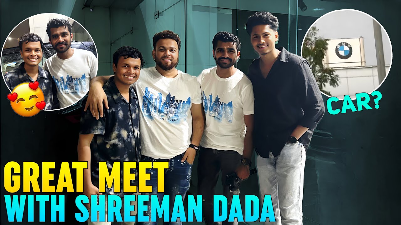 GREAT MEET WITH SHREEMAN DADA 💗SHREEMAN BMW@shreemanlegendliveofficial ...