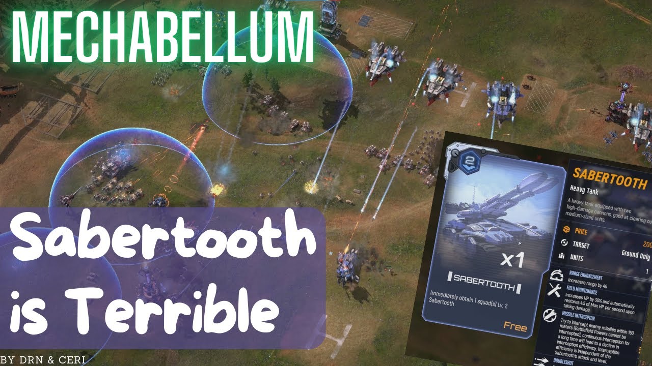 Mechabellum - Sabertooth is Terrible - YouTube