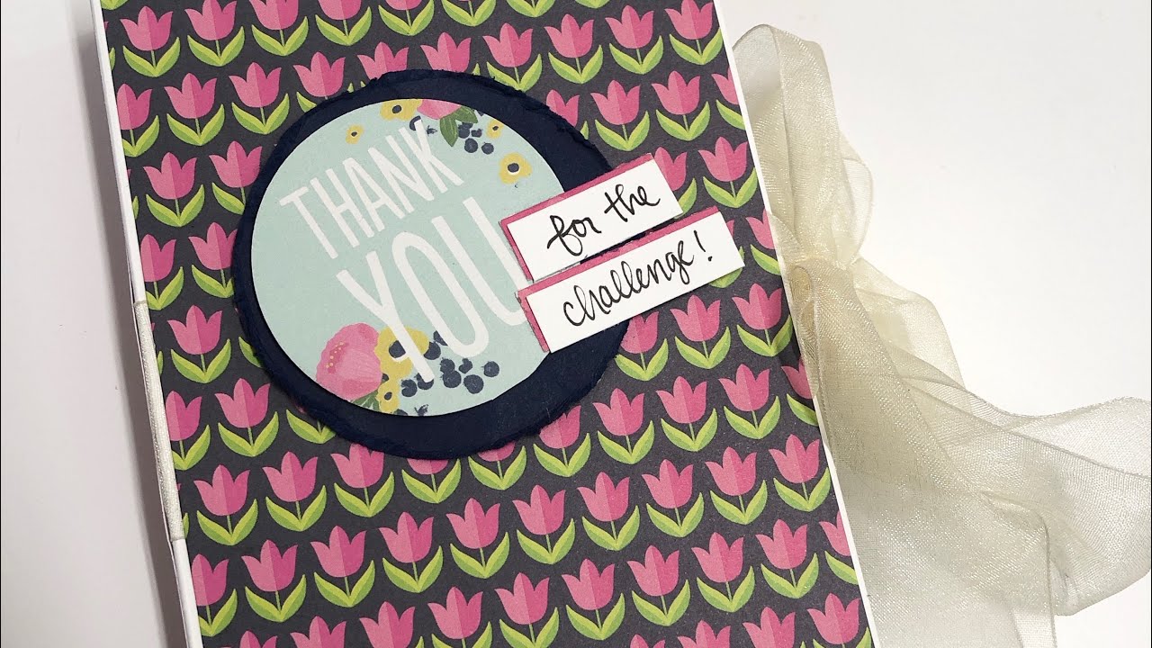 Pretty challenge entry #17 from - albertascraftcloset - YouTube