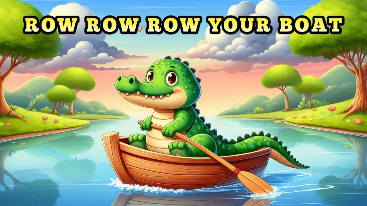 Simple songs - Row row row your Boats - Nursery rhymes - Songs for kids ...