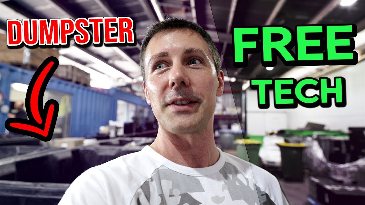 $0 for Enthusiast Tech!? DUMPSTER DIVING! - YouTube