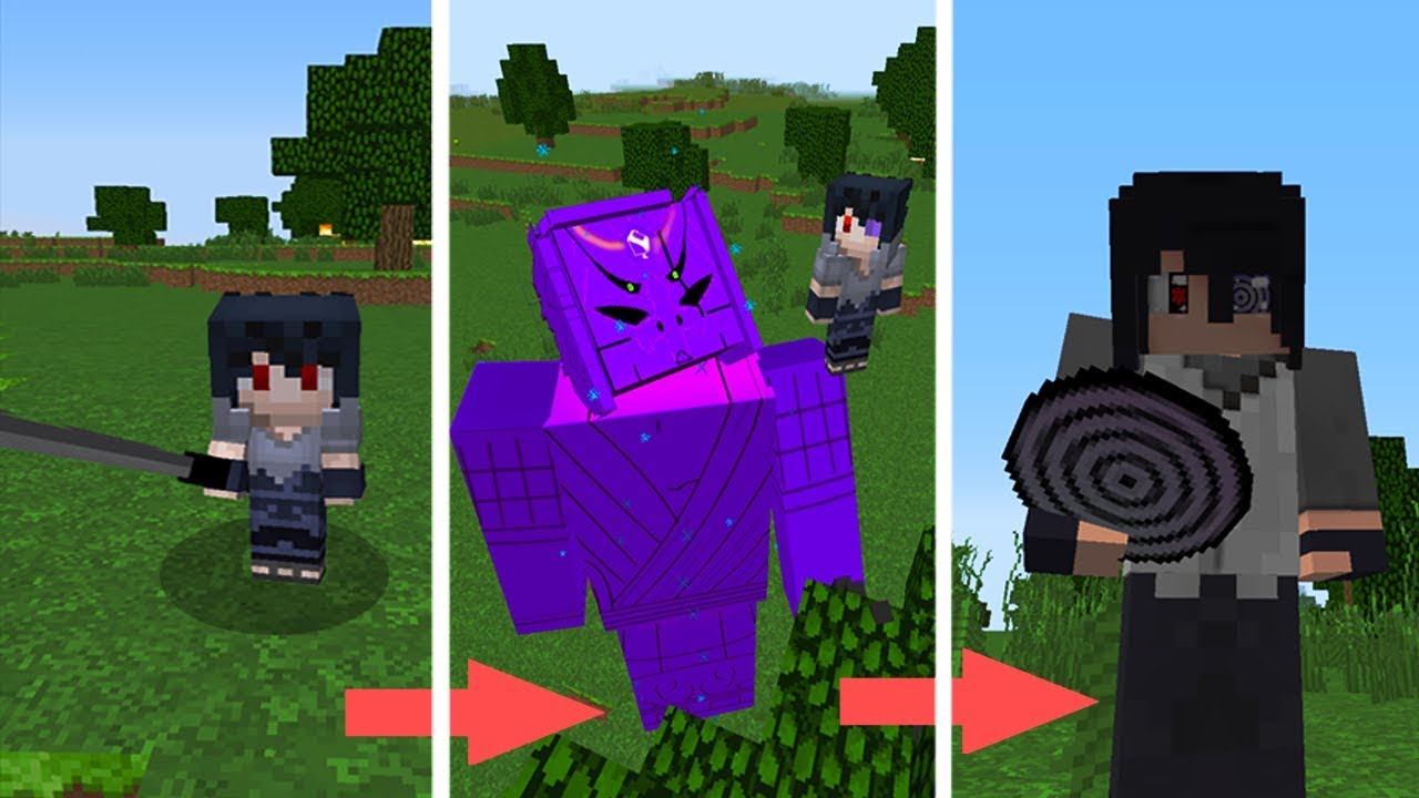 A HISTÓRIA DE VIDA DO SASUKE UCHIHA NO MINECRAFT ! - YouTube