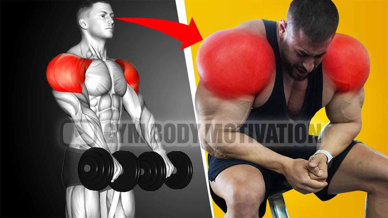 The Only 5 Shoulder Exercises For Thicker Shoulders - YouTube