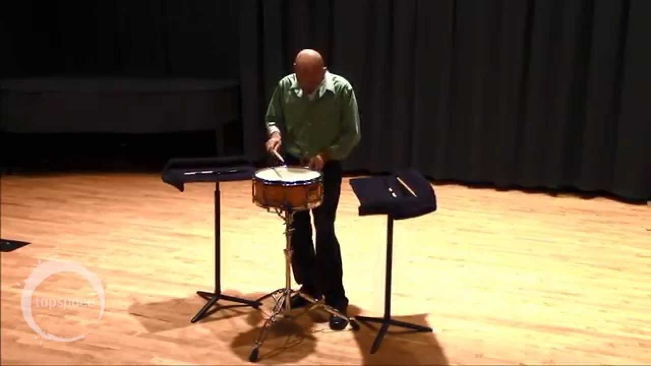 "Triptych Boom" by Chad Floyd (snare solo + audio version) - YouTube