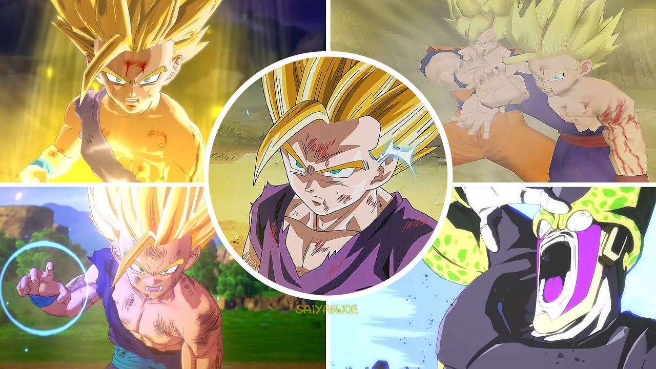 Evolution of Gohan Defeats Cell (Father Son Kamehameha) - YouTube
