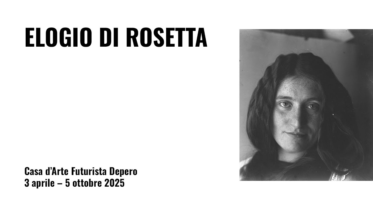 Rosetta Amadori, artista (1893 - 1976) – «Elogio di Rosetta» - YouTube