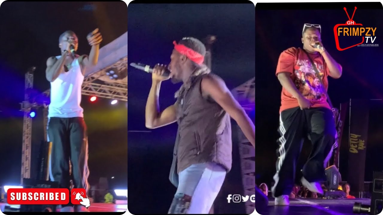 JayPee,Mass Mello And Others Performances At The RoadToDettyRave-UENR ...