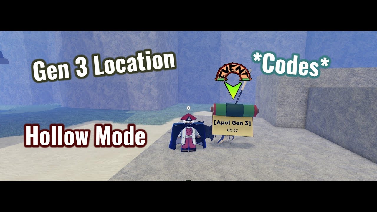 Gen 3 Apol Spirit Location .... *Codes* | Shindo - YouTube