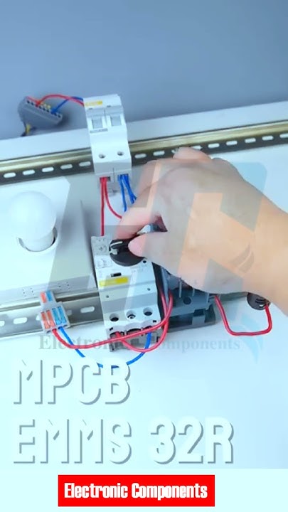 Buzzer Alert for Motor Protective Circuit Breaker Tripping Wiring an ...