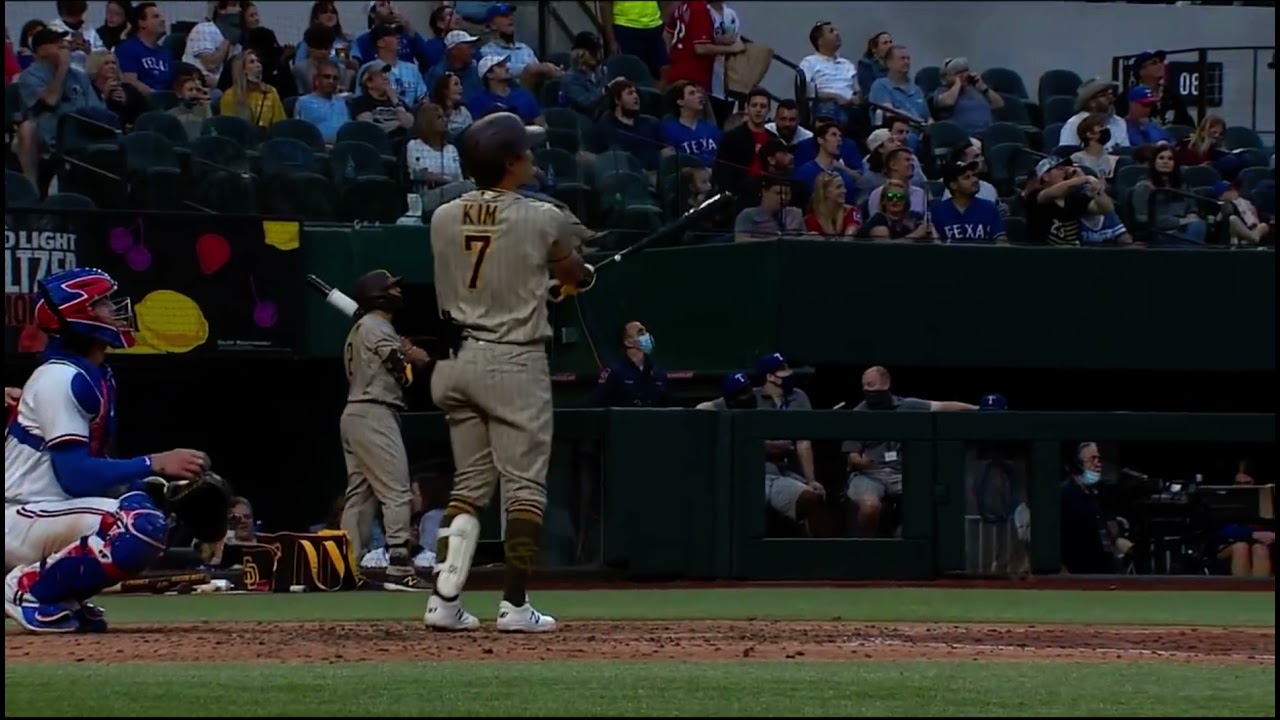 Ha-Seong Kim’s First Major League Home Run ⚾️! - YouTube