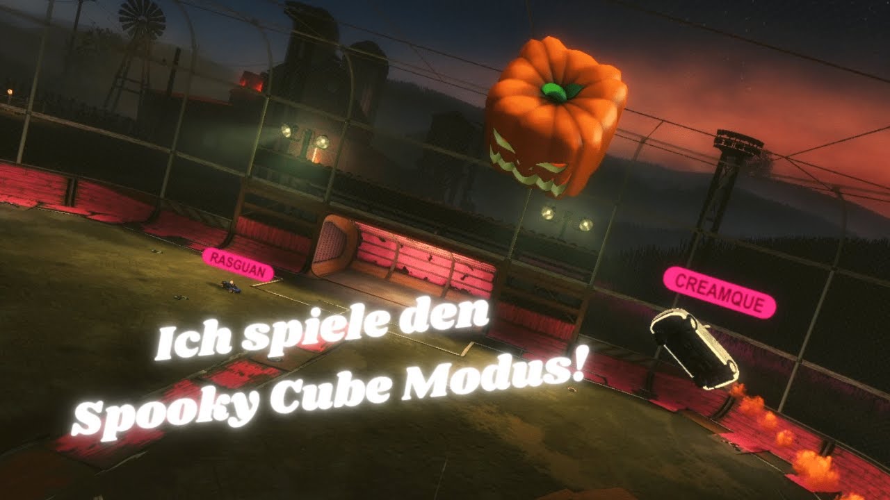 Ich spiele den Spooky Cube Modus! | Rocket League - YouTube