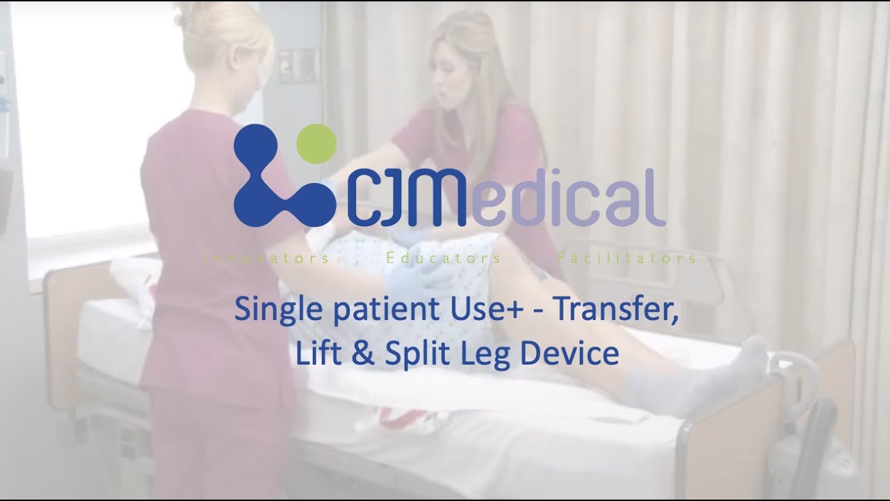 Single Patient Use Plus+ - Transfer, Lift and Split Leg Device - YouTube