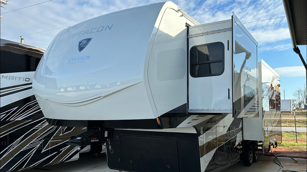 2023 VanLeigh Beacon VL34RLB Luxury 5th Wheel - YouTube