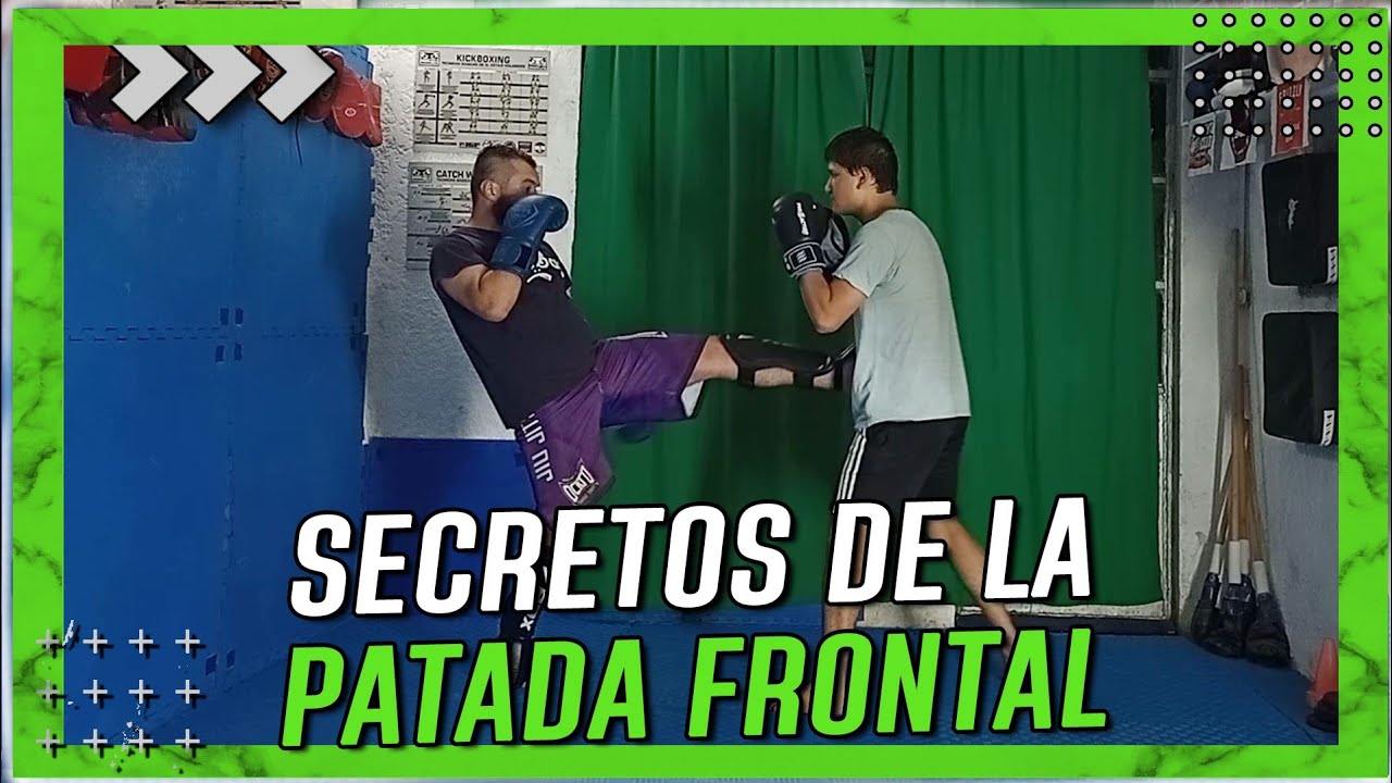 Los SECRETOS de la Patada Frontal de Kickboxing Holandes - YouTube