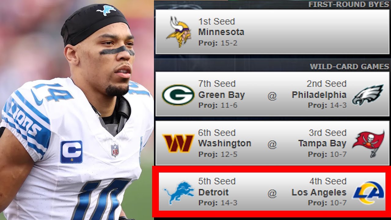 Amon-Ra St. Brown: NFL Needs to Change Playoff Seeding (Already Scared ...