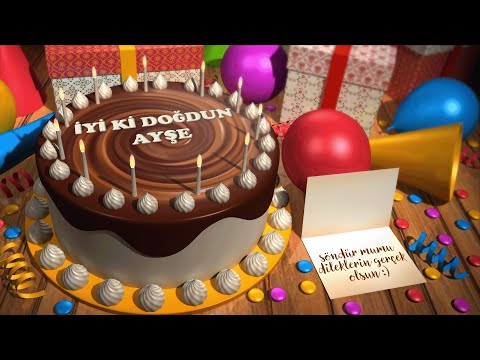 İyi ki doğdun Ayşe | Ayşe İsmine Özel Doğum Günü Şarkıları | Mutlu Yıllar Ayşe