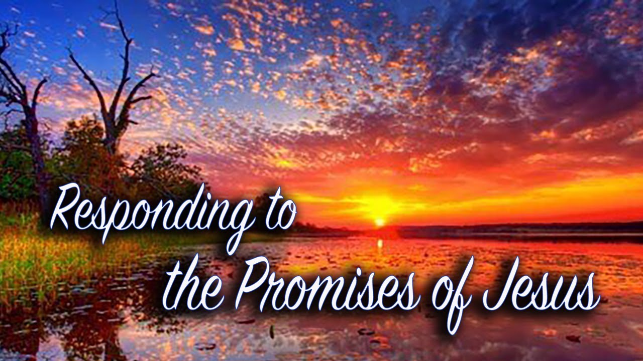Responding to the Promises of Jesus! (Week 4) - YouTube