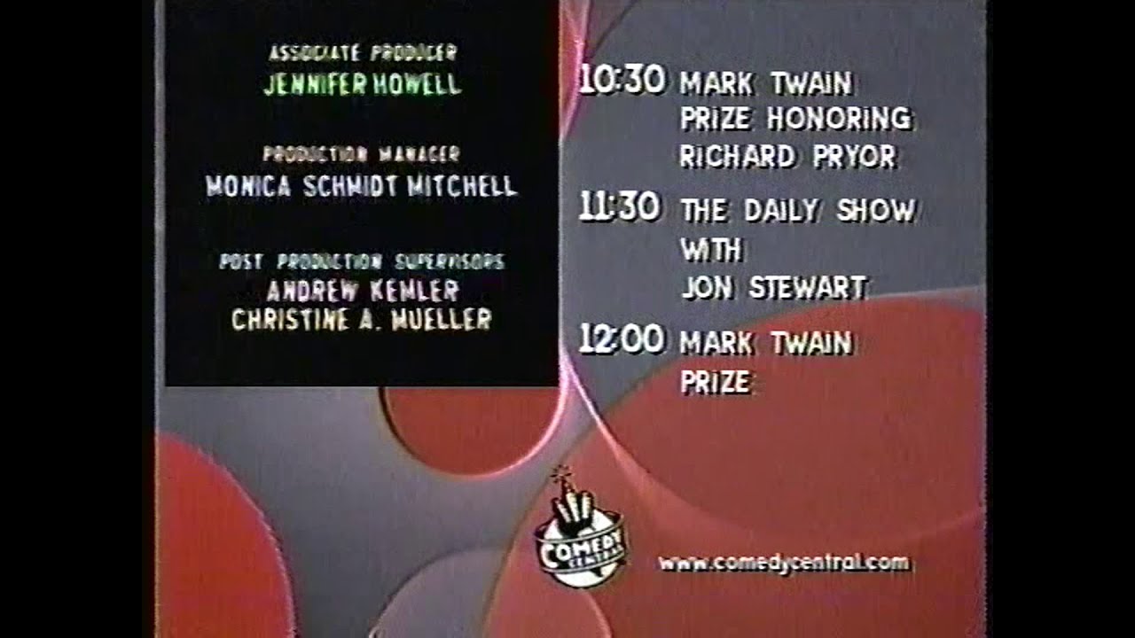 Comedy Central split-screen credits [January 20, 1999] - YouTube