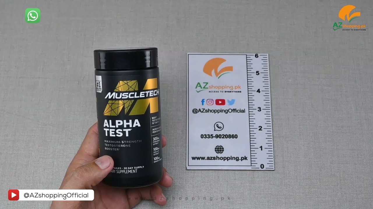 Muscletech Pro Series – Alpha test – Maximum Strength testosterone ...