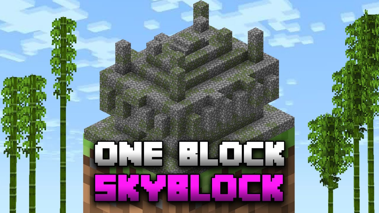 LANJUT MINING DI BIOME JUNGLE DUNGEON🌲 - Minecraft One Block Skyblock ...