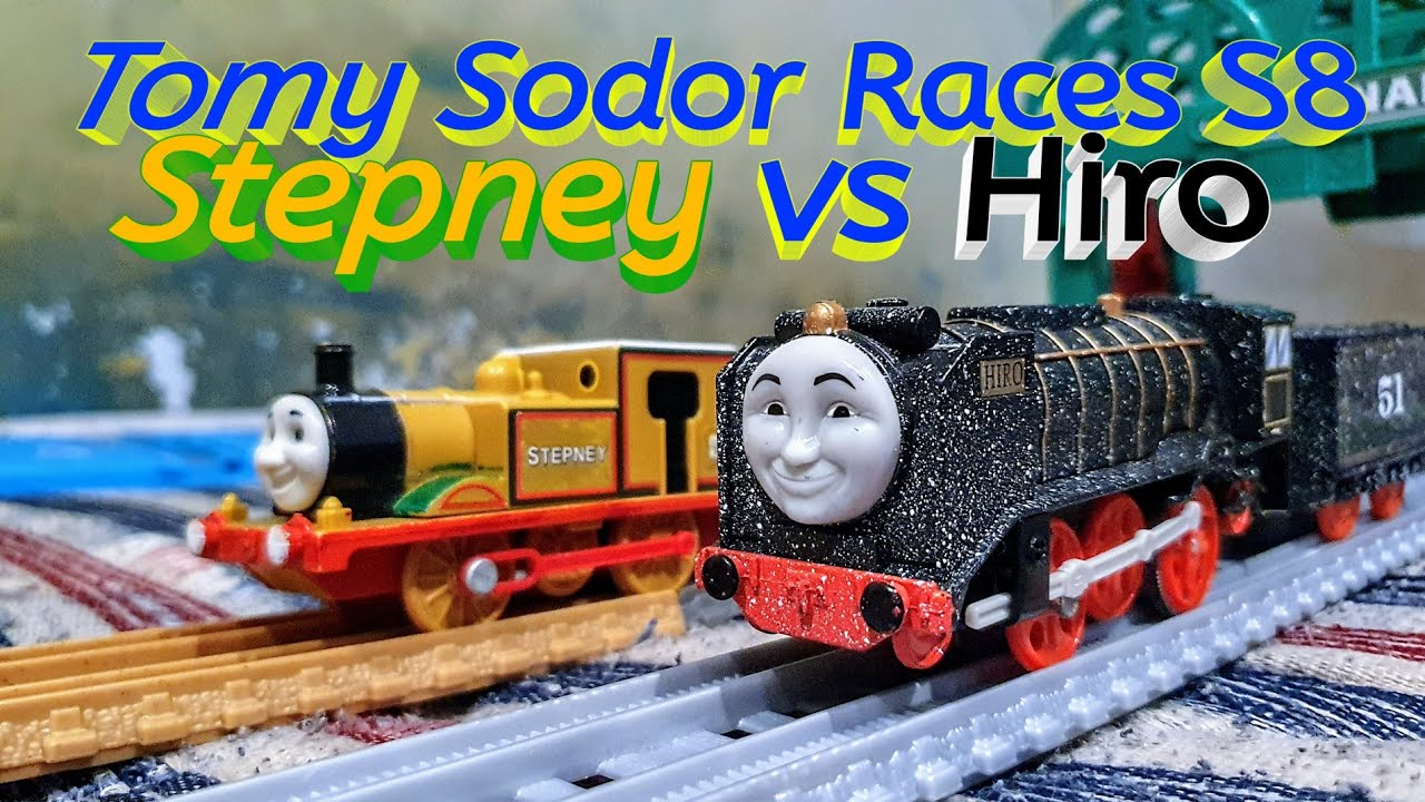 Tomy Sodor Races: Stepney vs Hiro S8 Round 1, Race 11! - YouTube